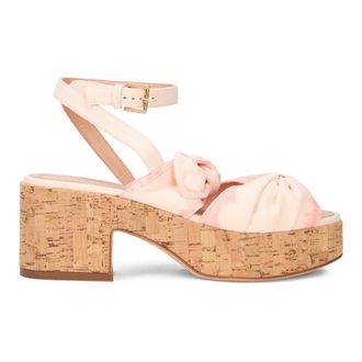 Alberta Ferretti Femme, Chaussures, Rose, Taille: 39 EU Sandales &agrave; plateforme