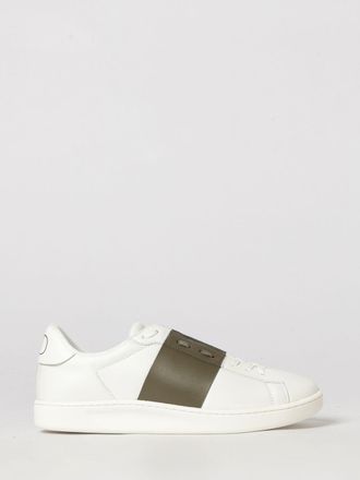 Valentino Garavani Baskets Open Royco bicolores en cuir avec VLogo Signature
