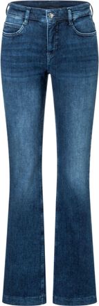 Mac Jeans Mac - Damen 5-Pocket Jeans, Boot Authentic (5220-90-0387L), Größe:W40, Länge:L30, Farbe:chic Indigo Used (D642)
