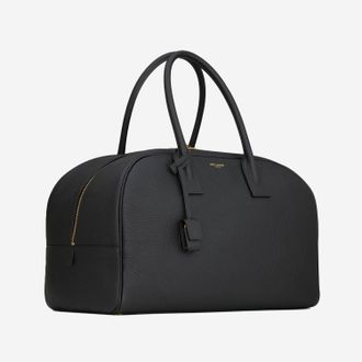 Saint Laurent Womens Sac De Jour Bag Textured Leather Black Handbags Hand