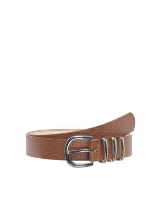 Only Damen Onlviola Pu Jeans Belt Acc Noos, Cognac, Numeric_80