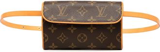 Louis Vuitton Bauchtaschen - Monogram Pochette Florentine - Gr. ONE SIZE - in Braun - für Damen