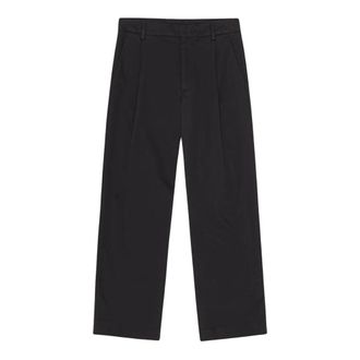 Nn.07 Kay Plissee-Hose - - Trousers - Herren - Schwarzk - W33