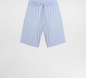 Dolce & Gabbana Striped Poplin Shorts - Frau Hosen Und Shorts n/d 38