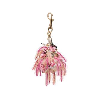 Anya Hindmarch Sequin-embellished Beaded Keyring