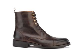 Bexley Enfield II Gomme Country - Boots homme chocolat patin&eacute;