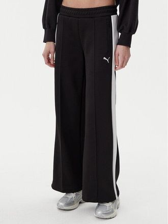 Puma Jogginghose T7 629803 Schwarz Wide Leg