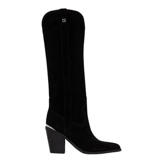 Guess Femme, Chaussures, Noir, Taille: 37 EU Bottes hautes Sashan