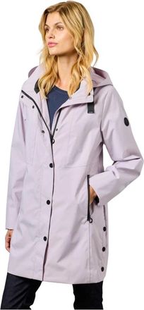 Junge Femme, Manteaux, Violet, Taille: 50 FR Parkas