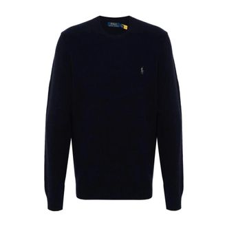 Polo Ralph Lauren Rundhals-Strickpullover - - Knitwear - Herren - Blau - XL
