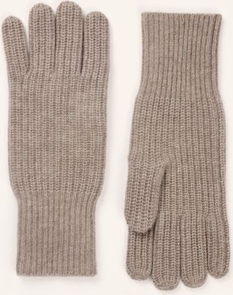 Mrs & Hugs Mrs & Hugs Handschuhe Mit Cashmere beige