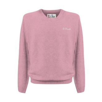 MC2 Saint Barth Regent Lambswool Pullover - - Knitwear - Herren - Rosa - XL