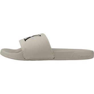 Calvin Klein Homme, Chaussures, Beige, Taille: 43 EU ESS Slide CV