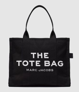 Marc Jacobs Sac The Large Tote Coton Noir