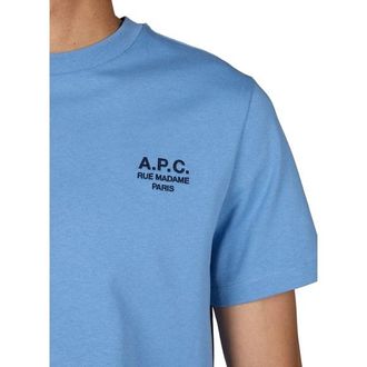 A.P.C. T-shirt &agrave; col rond en coton