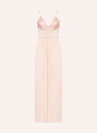 Vera Wang Satin-Jumpsuit Selica Mit Cut-Out rosa