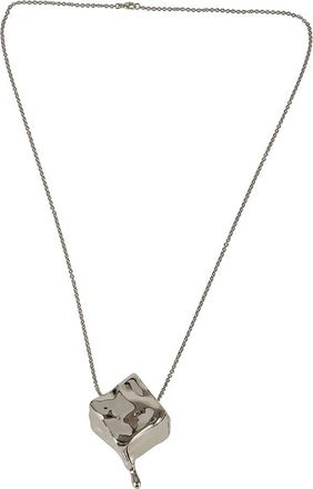 Paco Rabanne Femme, Accessoires, Gris, Taille: ONE Size Flower Pendant Necklace
