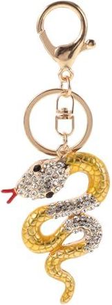 Valiclud Porte-Cl&eacute;s Serpent Ann&eacute;e Du Serpent En M&eacute;tal - Accessoire &Eacute;l&eacute;gant Pour Femme Charme Et Feng Shui Id&eacute;al Pour Sacs Et Cl&eacute;s