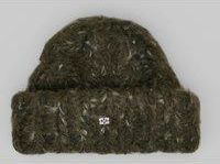 Ganni Handknit Cable Beanie Xxl