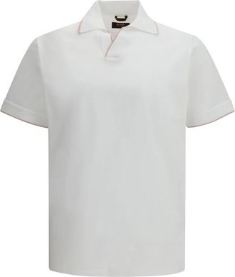 Moorer Bradley-JCL Polo - - Tops - Herren - Wei&szlig; - M