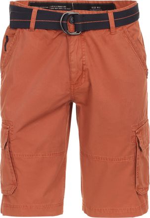 Casamoda Casa Moda - Herren Bermuda Cargo mit Gürtel (544195700), Größe:32, Farbe:Orange (498)