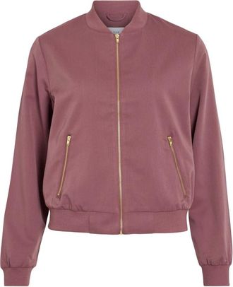 Vila Vila, Femme, Vestes, Rose, Taille: 38 FR Vibubble Bomber Jacket