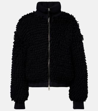 Moncler x EE72 - Veste matelassée en laine mélangée par Edward Enninful