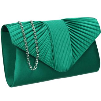 Swankyswans Damen Sophie Clutch Bag, grün, One Size