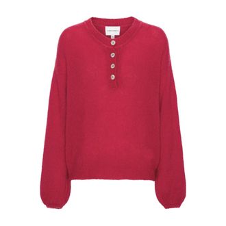 Americandreams Americandreams, Femme, Pulls, Rouge, Taille: 40 FR Zelma Pullover