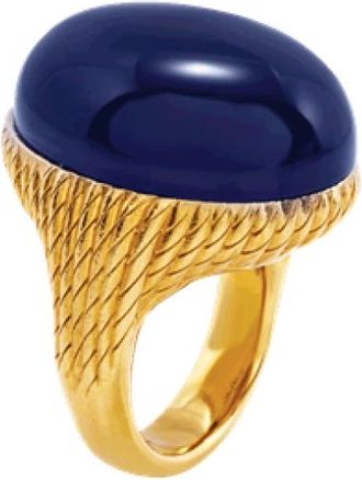 CHANTECLER Femme, Accessoires, Jaune, Taille: 53 MM Bague