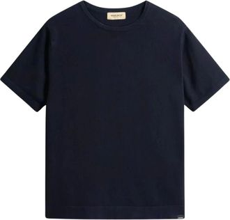Woolrich Homme, Tops, Bleu, Taille: S T-Shirt Ras du Cou