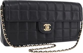 Chanel Sac bandouli&egrave;re vintage Pre-owned - Femme - Pre-owned - Noir - Taille: ONE Size