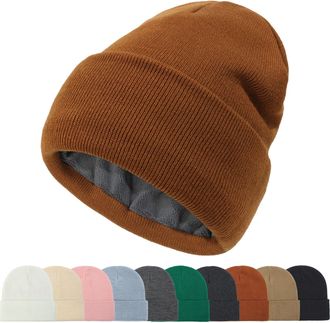 Dreshow Warme Strickm&uuml;tze f&uuml;r Damen Herren Winterm&uuml;tzen f&uuml;r Unisex Dicke Beanie M&uuml;tze f&uuml;r extreme K&auml;lte