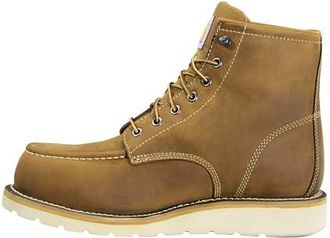 Carhartt Work in Progress Homme 6 Waterproof Nano Toe Wedge Work Boot Fw6425-m Botte de sécurité, Marron Clair, 43 EU