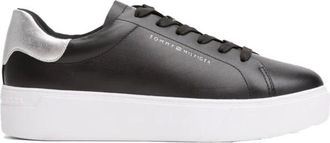 Tommy Hilfiger Femme, Chaussures, Noir, Taille: 38 EU Baskets