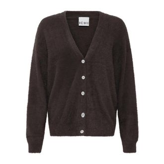 Ichi Strickware - - Knitwear - Damen - Braun - 2XL