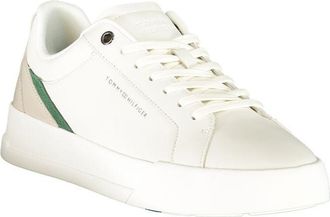 Tommy Hilfiger Leather & Polyurethane Sneaker - White