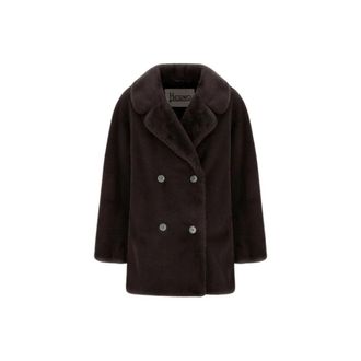 Herno Doppelreihiger Mantel - - Coats - Damen - Braun - M