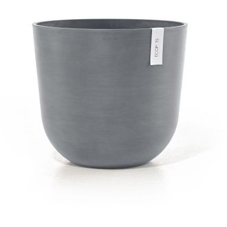 Ecopots Ecopots Oslo 45 Blumentopf - L 45 cm x H 39,4 cm - Grau - Innen- und Au&szlig;enbereich