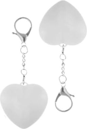 Generic Sac fourre-tout Love Wallet avec lumi&egrave;re tactile rechargeable en forme de coeur pour sac &agrave; main &agrave; lint&eacute;rieur, mini lampe LED &agrave; capteur tactile, lampe 