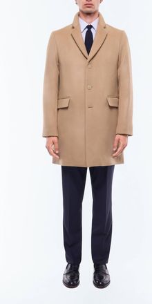 Fursac Manteau en laine et cachemire - Taille 44 - Homme