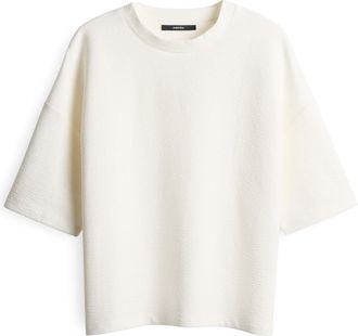 someday Damen Sweatshirt | Oversized Sweatshirt UMELIA aus nachhaltigem BCI Cotton Mix Milk, 36