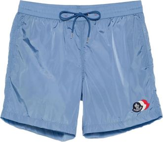 Moncler Homme, Maillots de bain, Bleu, Taille: 2XL Swim Shorts