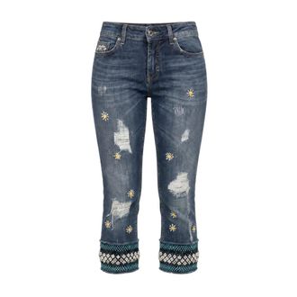 Dolce & Gabbana Cropped Jeans mit schmaler Passform - - Jeans - Damen - Blau - L