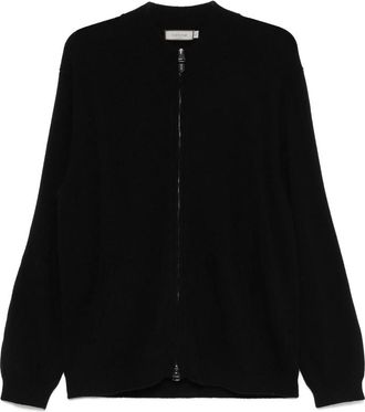 Canali Wool-blend Zip-up Cardigan
