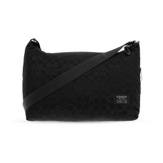 Coach Homme, Sacs, Noir, Taille: ONE Size Sac bandouli&egrave;re Leo