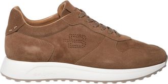 Baldinini Homme, Chaussures, Brun, Taille: 41 EU Suede Baskets