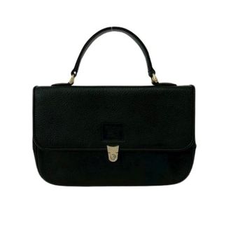 Burberry Sac &agrave; main en cuir doccasion - Femme - Pre-owned - Noir - Taille: ONE Size