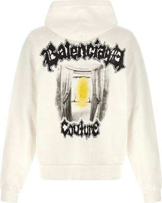 Balenciaga Salon de Couture Hoodie - Cream
