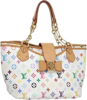 Louis Vuitton Sac cabas Annie GM Pre-owned - Femme - Pre-owned - Blanc - Taille: ONE Size